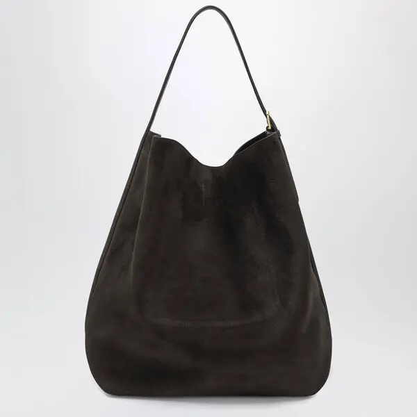 TOTEME Suede Tote Bag - Brown