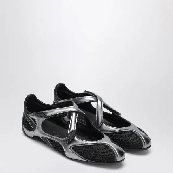 Attico Ballerina Flat Floor 01 - Black
