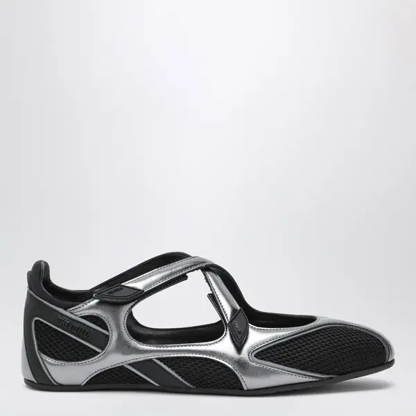 Attico Ballerina Flat Floor 01 - Black