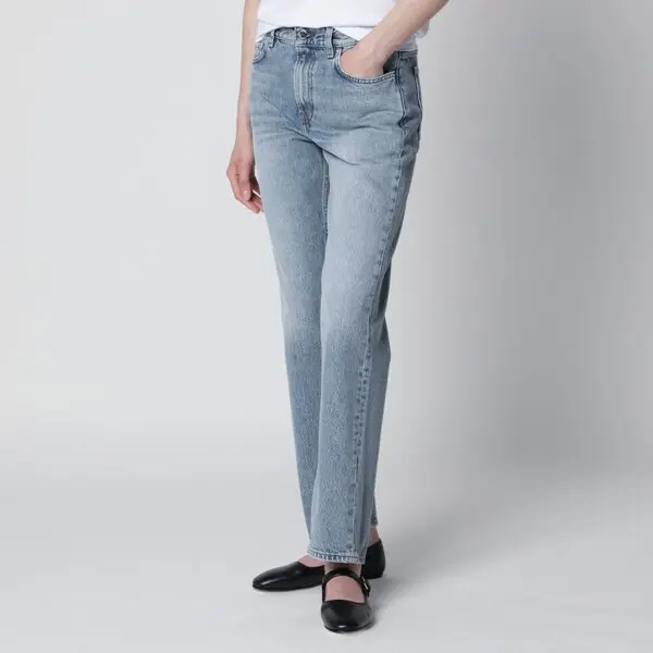TOTEME Organic Denim Washed-effect Jeans