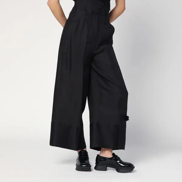 MKDT STUDIO Atelier Pasa Silk And Wool Trousers