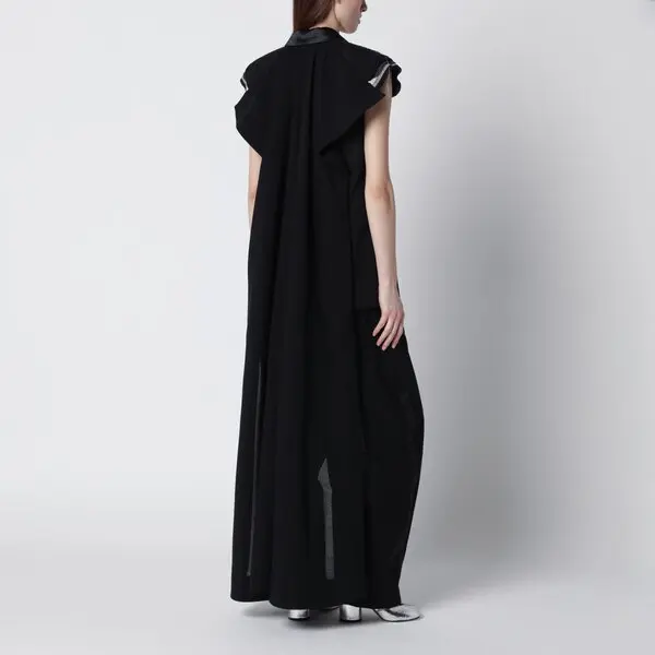 Sacai Wool Organza Vest
