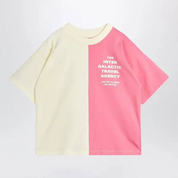 MINI RODINI Cotton T-shirt With Graphic Print - Multicolor