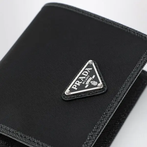 Prada Re-nylon And Saffiano Wallet