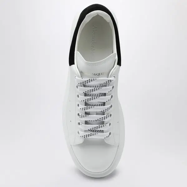 Alexander McQueen Oversized Leather Sneakers - White
