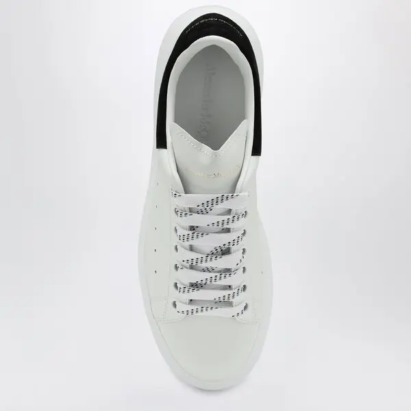 Alexander McQueen Oversized Leather Sneakers - White