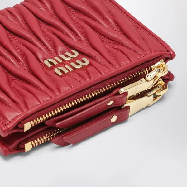 Miu Miu Small Quilted Nappa Wallet