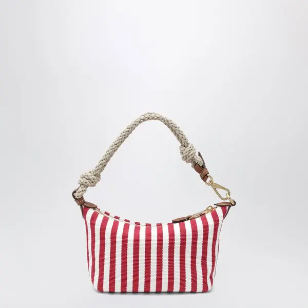 Miu Miu Striped Jacquard Cotton Pouch