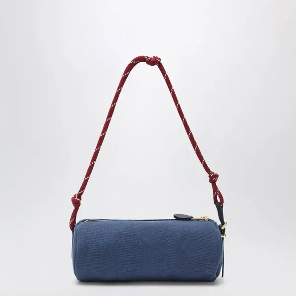 Miu Miu Cotton Gabardine Pouch - Blue