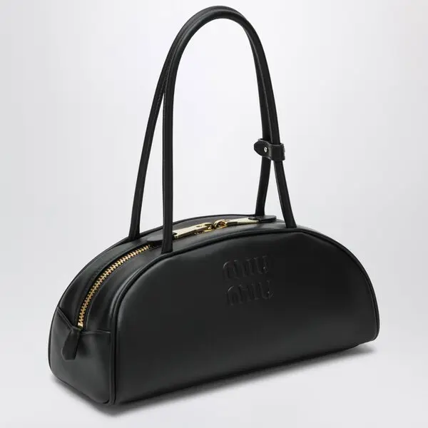 Miu Miu Medium Beau Bag In Leather - Black