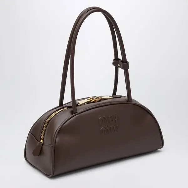 Miu Miu Medium Beau Bag In Leather - Brown
