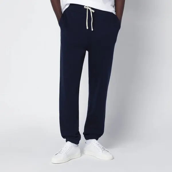 Polo Ralph Lauren Navy Cotton-blend Jogging Pants - Blue