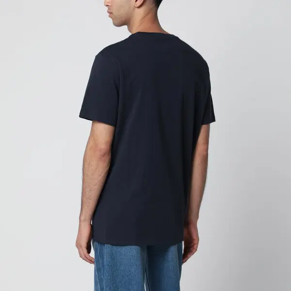 Polo Ralph Lauren T-shirt In Cotton Custom Slim-fit - Blue