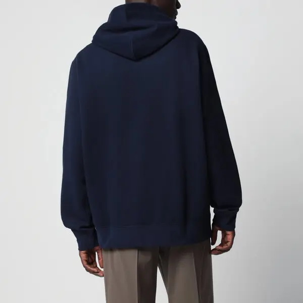 Polo Ralph Lauren Navy Cotton Blend Hoodie
