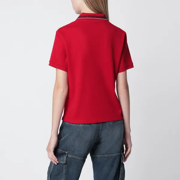 Versace Cotton Piqué Polo Shirt