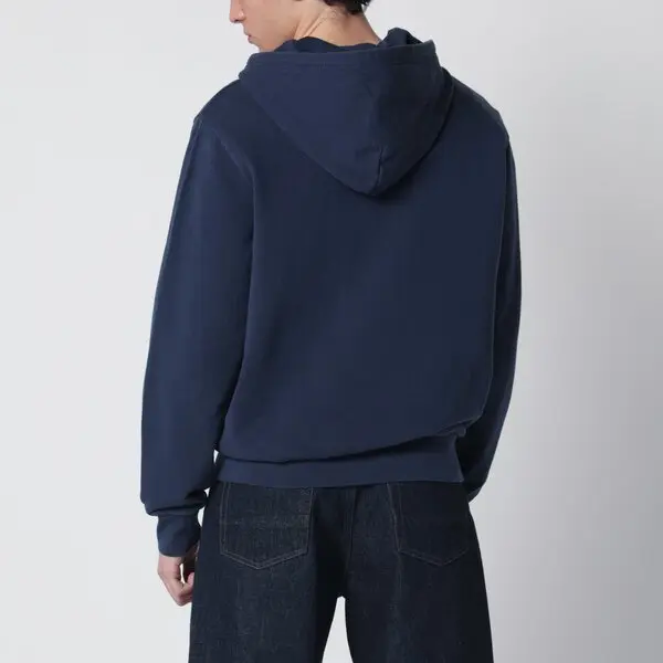 Polo Ralph Lauren Navy Cotton Zip-up Sweatshirt