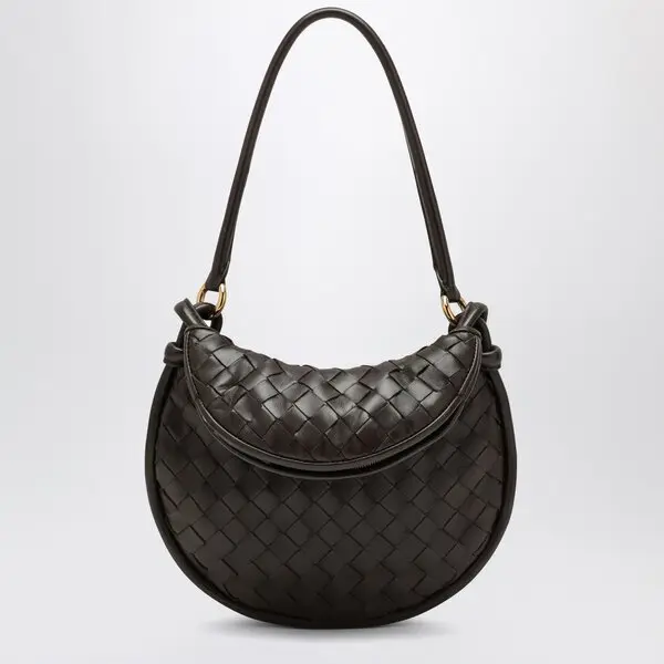 Bottega Veneta Gemini Small Handbag - Brown