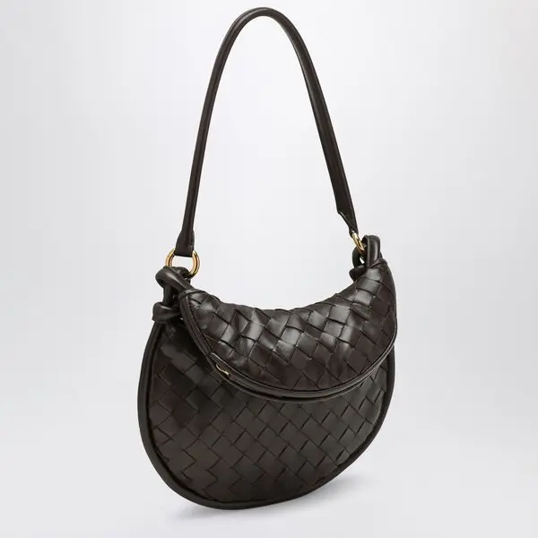 Bottega Veneta Gemini Small Handbag - Brown