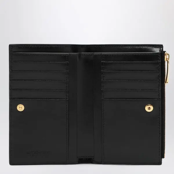Bottega Veneta Medium Bi-fold Wallet In Intrecciato