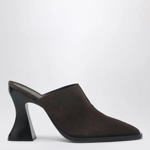 Bottega Veneta Mule Cha-cha In Soft Suede - Brown
