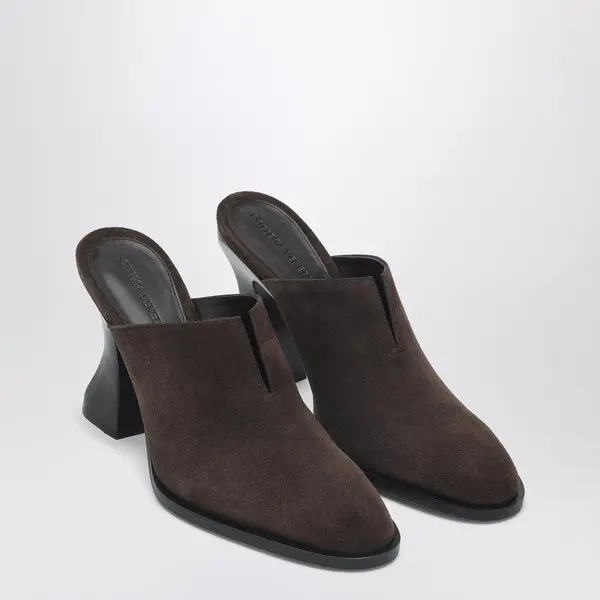 Bottega Veneta Mule Cha-cha In Soft Suede