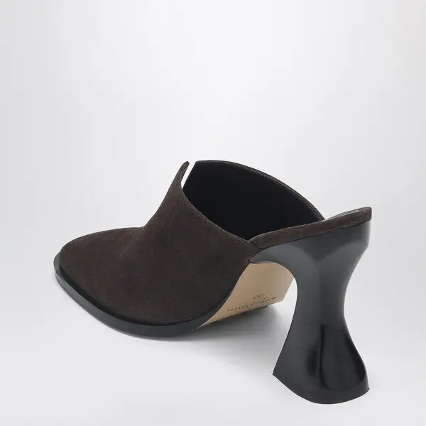 Bottega Veneta Mule Cha-cha In Soft Suede