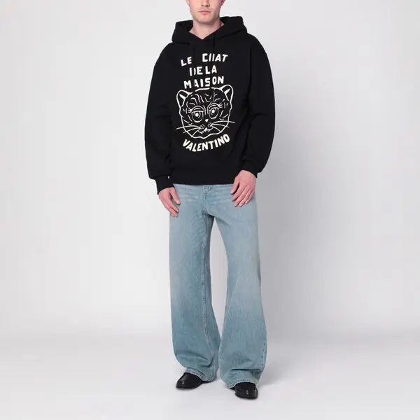 Valentino Garavani Le Chat De La Maison Patch Sweatshirt