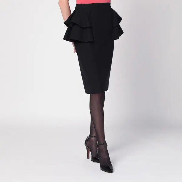 Valentino Garavani Midi Skirt With Ruffles