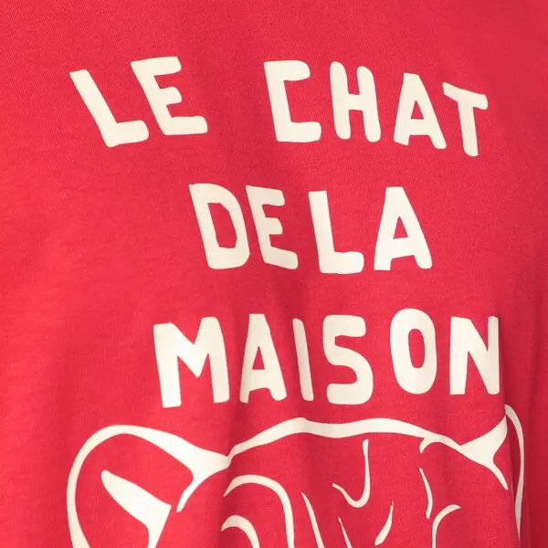 Valentino Garavani T-shirt With Le Chat De La Maison Print
