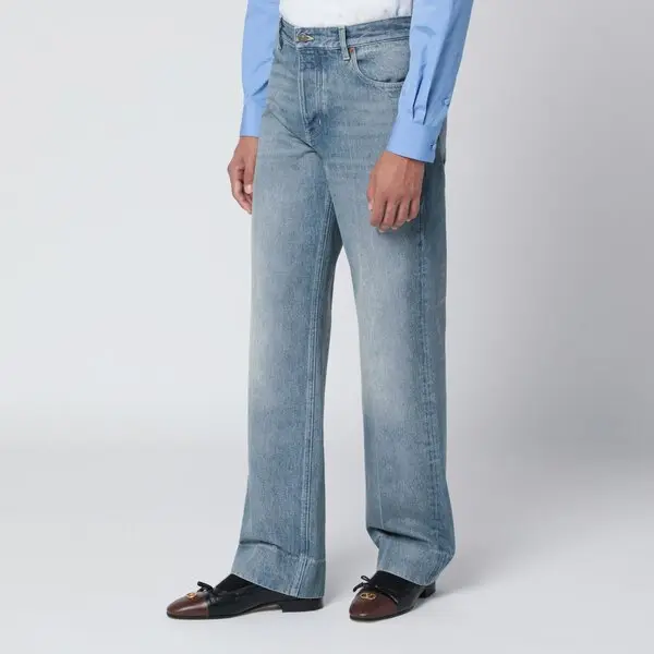 Valentino Garavani Medium Washed-effect Jeans