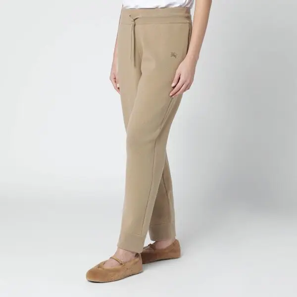 Burberry Beige Cashmere Blend Jogging Trousers