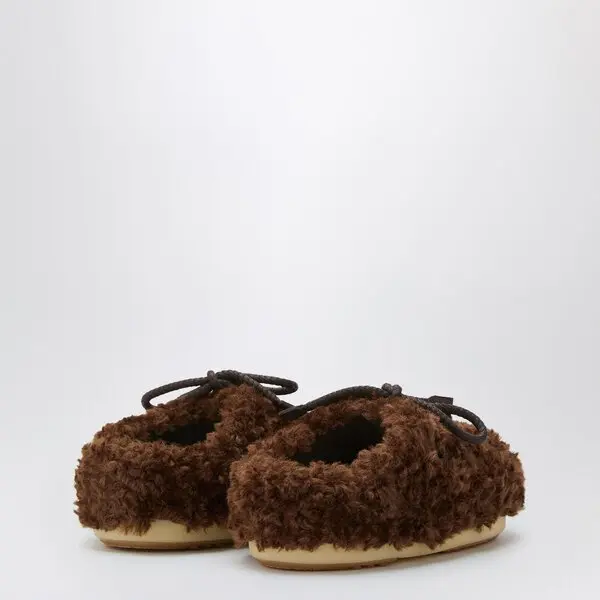 Moon Boot Shearling Mules