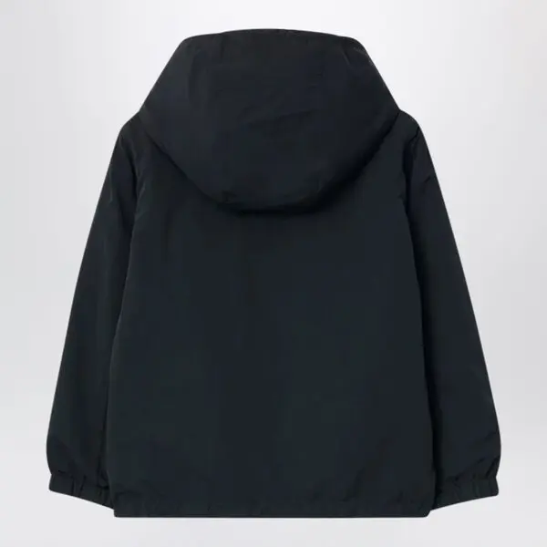Burberry Reversible Check Hooded Nylon Jacket