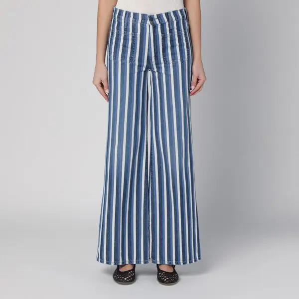 MOTHER Patch Pocket Twister Jeans - Blue