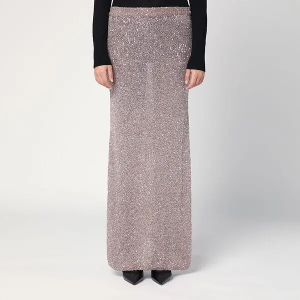Balenciaga Sequined Maxi Skirt