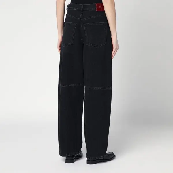 Gucci Wide-leg Jeans In Denim