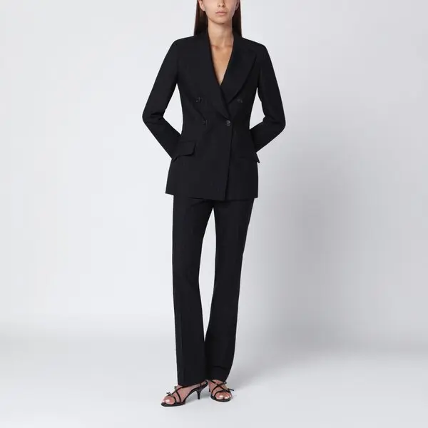 Gucci Wool Pinstripe Trousers