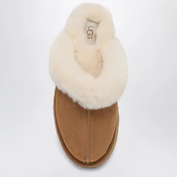 UGG Disquette Suede Slippers - Beige