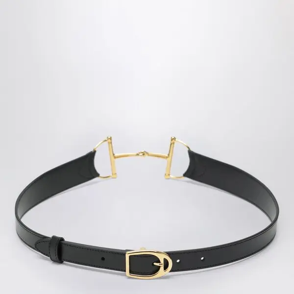 Gucci Belt With Oversized Horsebit Buckle