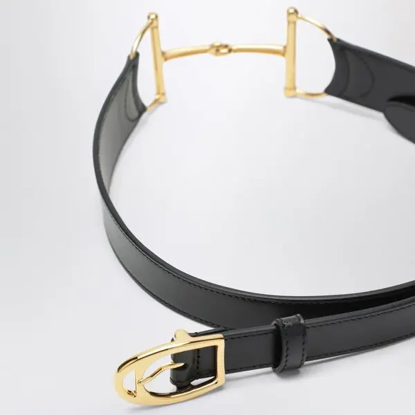 Gucci Belt With Oversized Horsebit Buckle