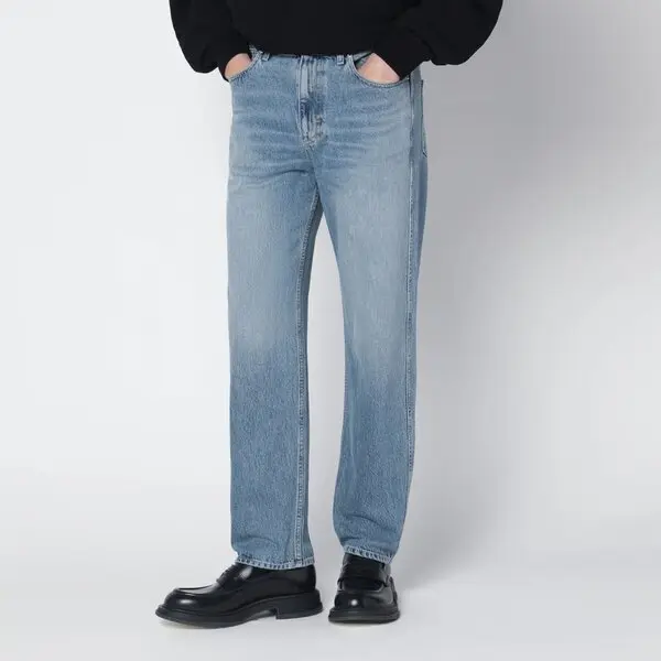 Gucci Dèlavé Slim-fit Jeans - Light Blue
