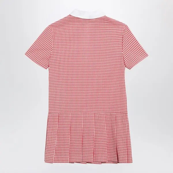 Gucci Checked Cotton Mini Dress