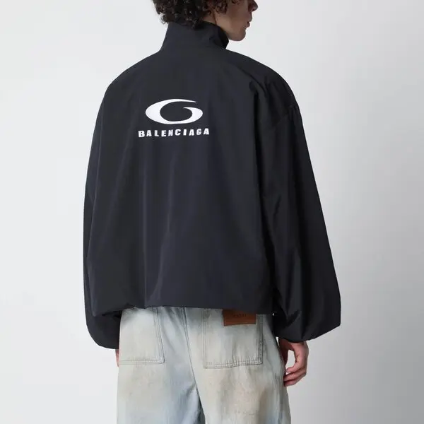 Balenciaga Washed Loop Sports Icon Zip Jacket