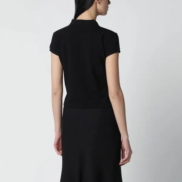 Balenciaga Laurel Classic Polo Shirt - Black