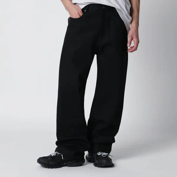 Balenciaga Cotton Denim Trousers