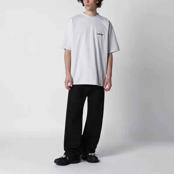 Balenciaga Cotton Denim Trousers