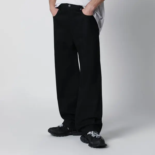 Balenciaga Cotton Denim Trousers