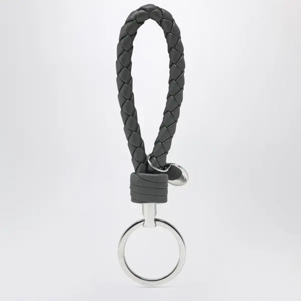 Bottega Veneta Intrecciato Leather Key Ring