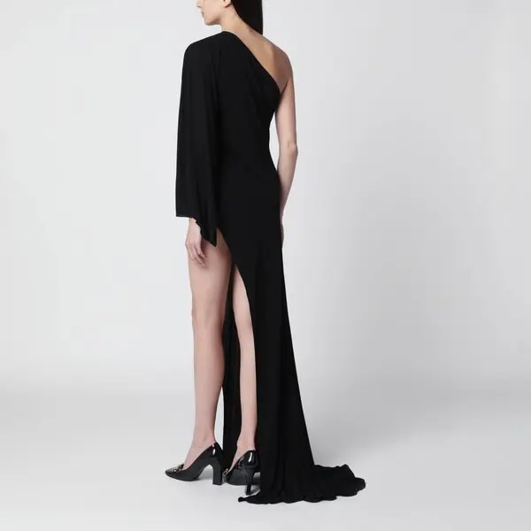 Gucci One-shoulder Viscose Jersey Maxi Dress