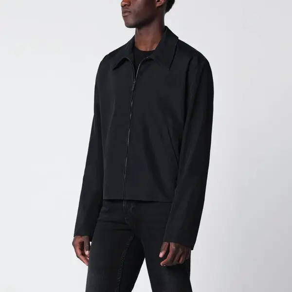 Gucci Zip Jacket In Cotton And Acetate Faille